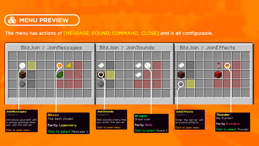 BilzJoin on Polymart - Minecraft Plugins